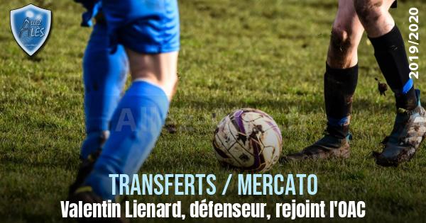 Valentin Lienard, défenseur, rejoint l'OAC - Allez-Alès.fr
